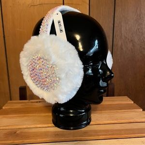 Accessories | Snow White Bling Ear Muffs | Poshmark